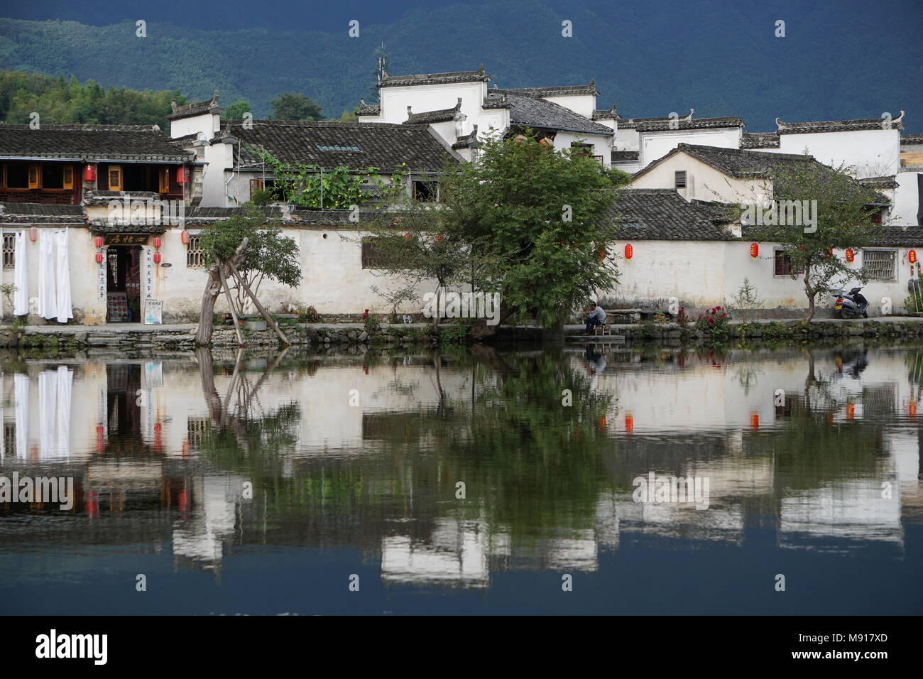 Traditional chinese village and unesco world heritage hongcun in anhui ...