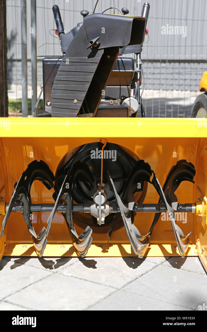 Heavy duty snowplow hi-res stock photography and images - Alamy