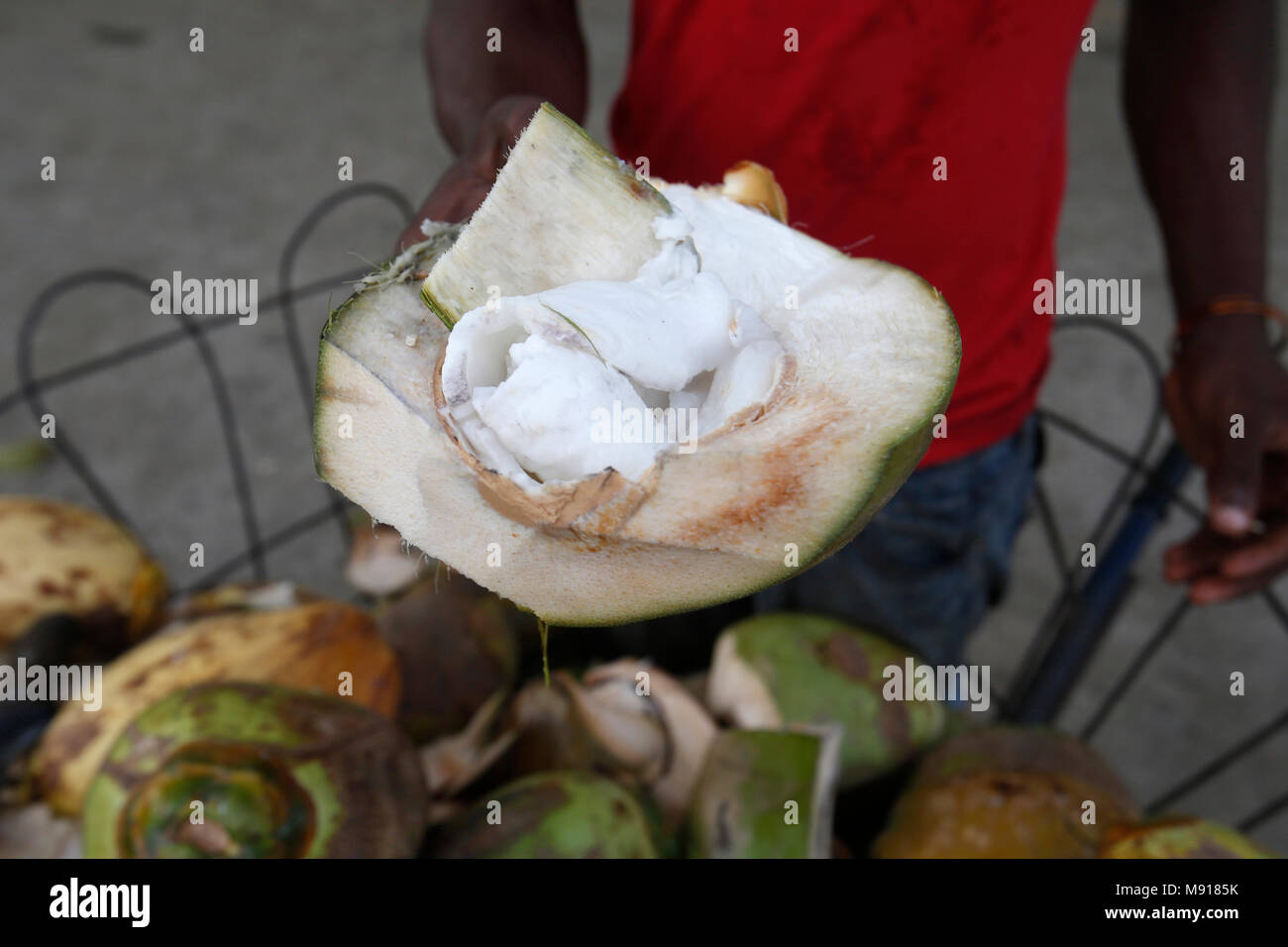 Noix de coco hi-res stock photography and images - Alamy
