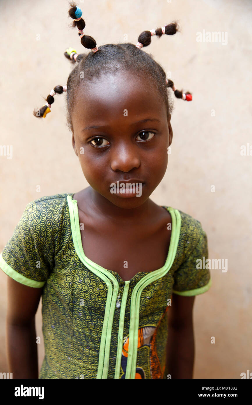 Benin girl hi-res stock photography and images - Alamy