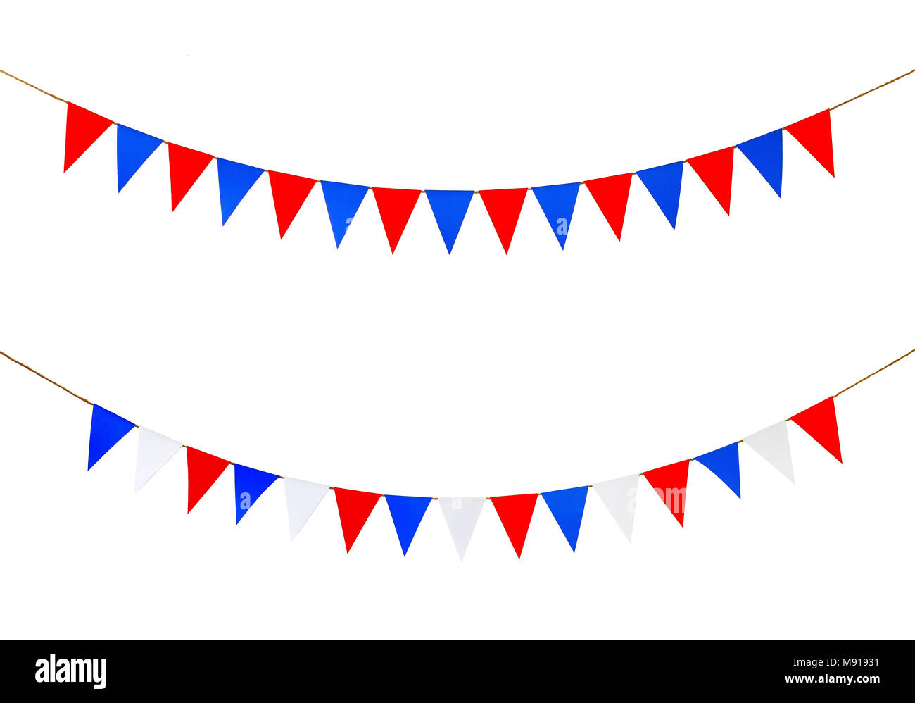 Red White And Blue Bunting