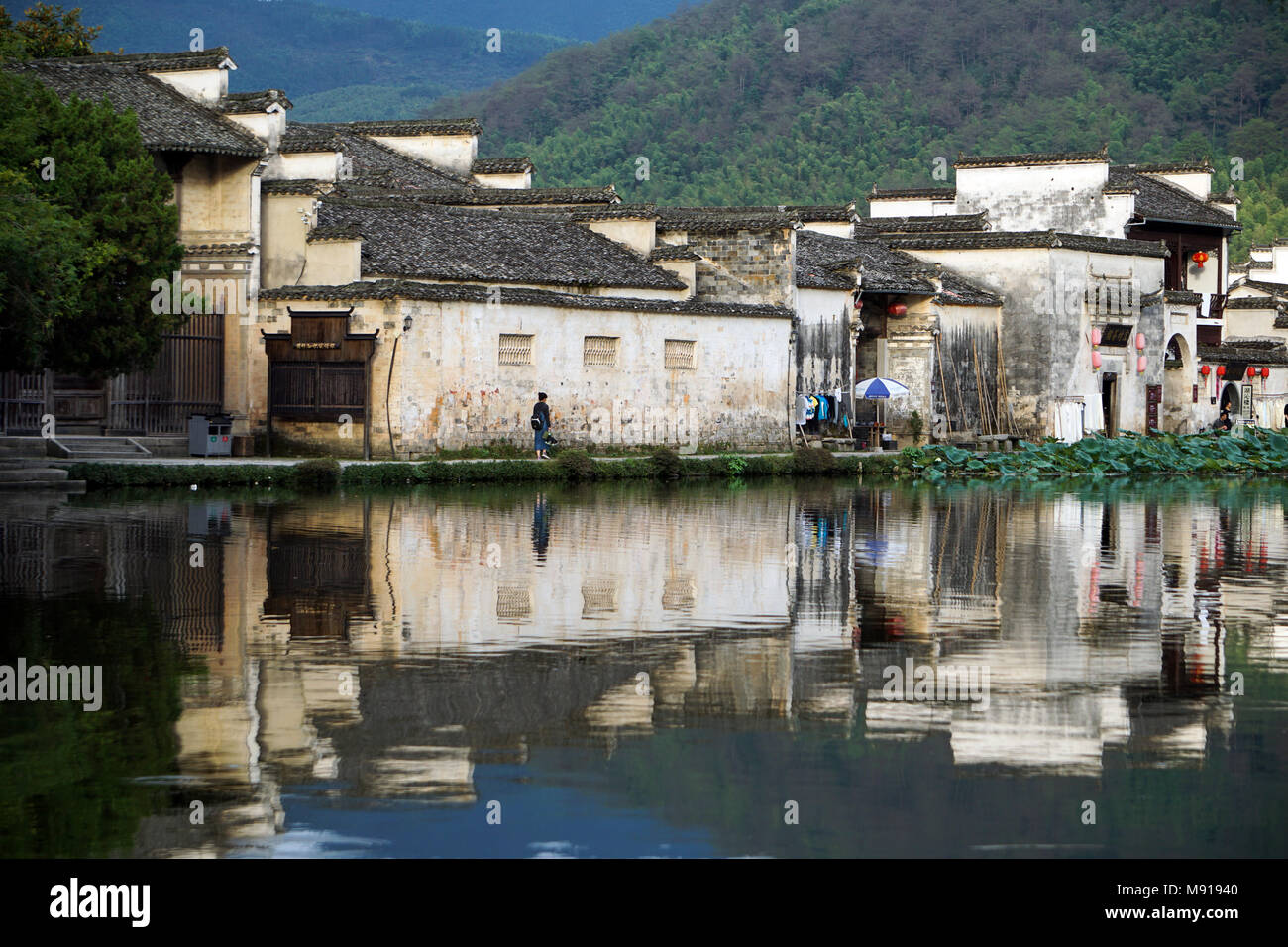 Traditional chinese village and unesco world heritage hongcun in anhui ...