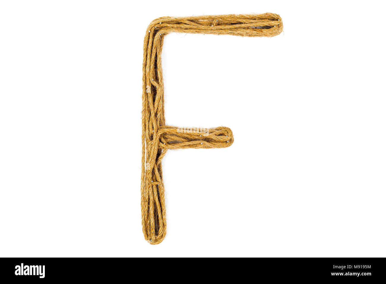 Rope Alphabet Letter High Resolution Stock Photography and Images - Alamy