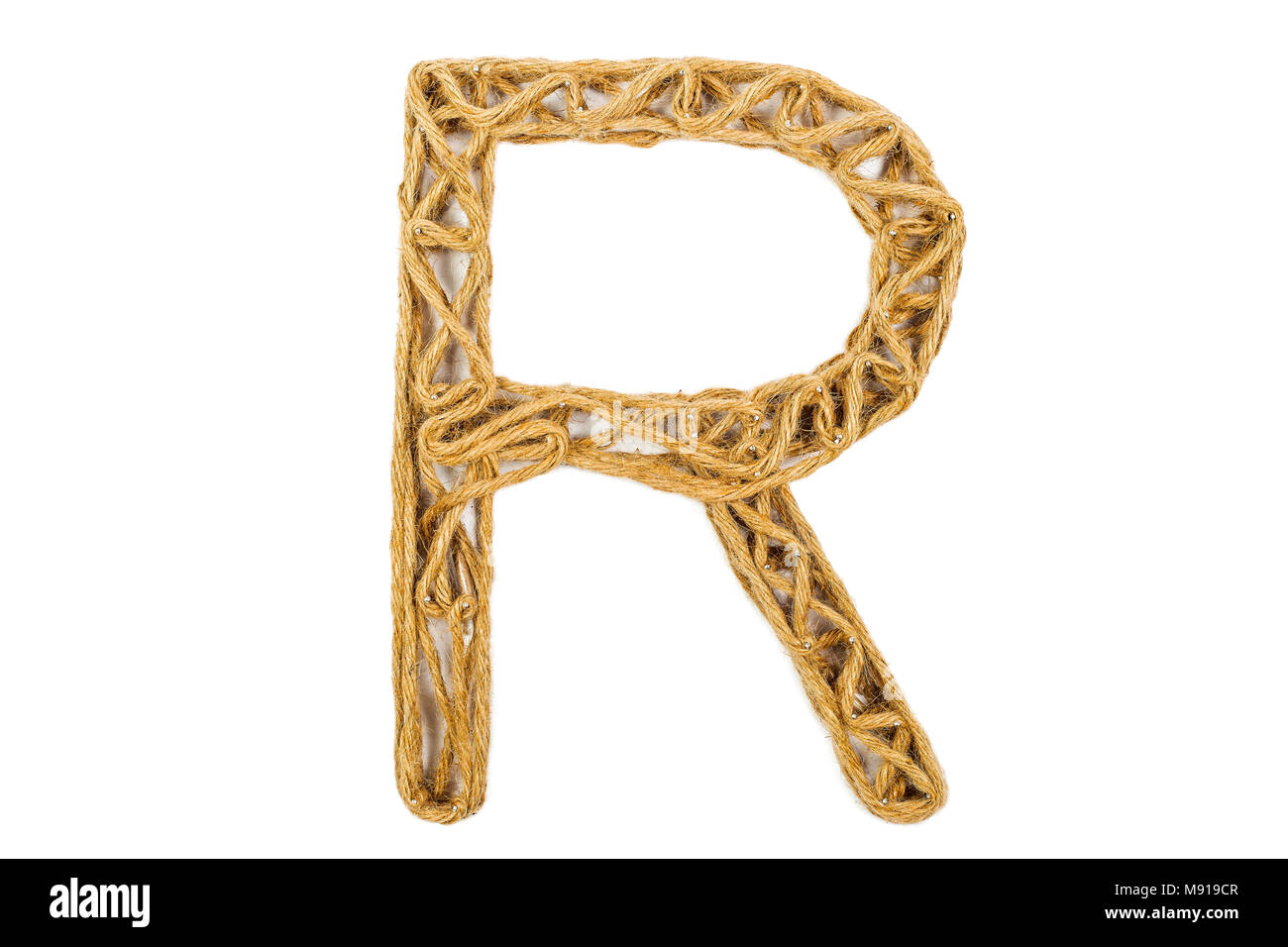 Rope Alphabet Letter High Resolution Stock Photography and Images - Alamy