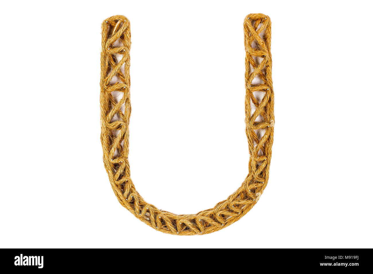 Rope Alphabet Letter High Resolution Stock Photography and Images - Alamy