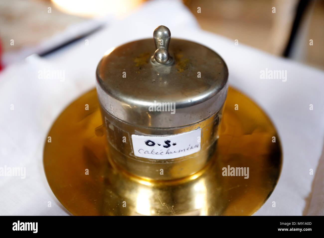 Anointing oil hi-res stock photography and images - Alamy