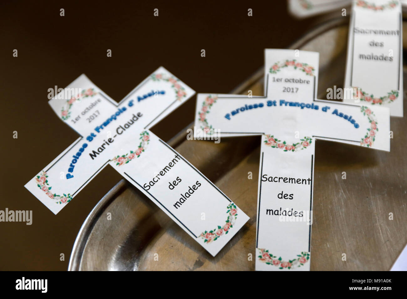 Anointing Of The Sick Sign Of The Cross