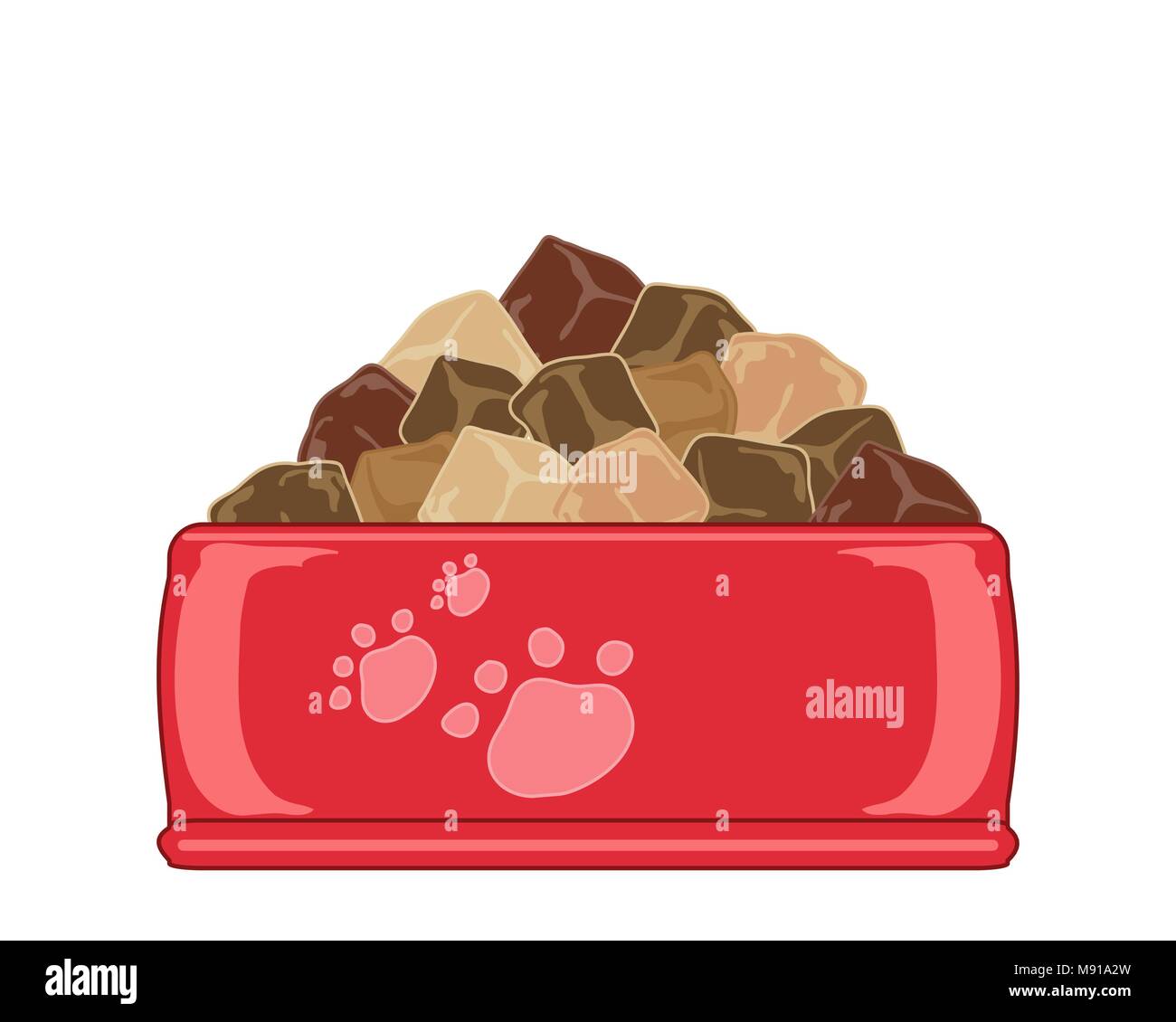 Meat chunks gravy Stock Vector Images - Alamy