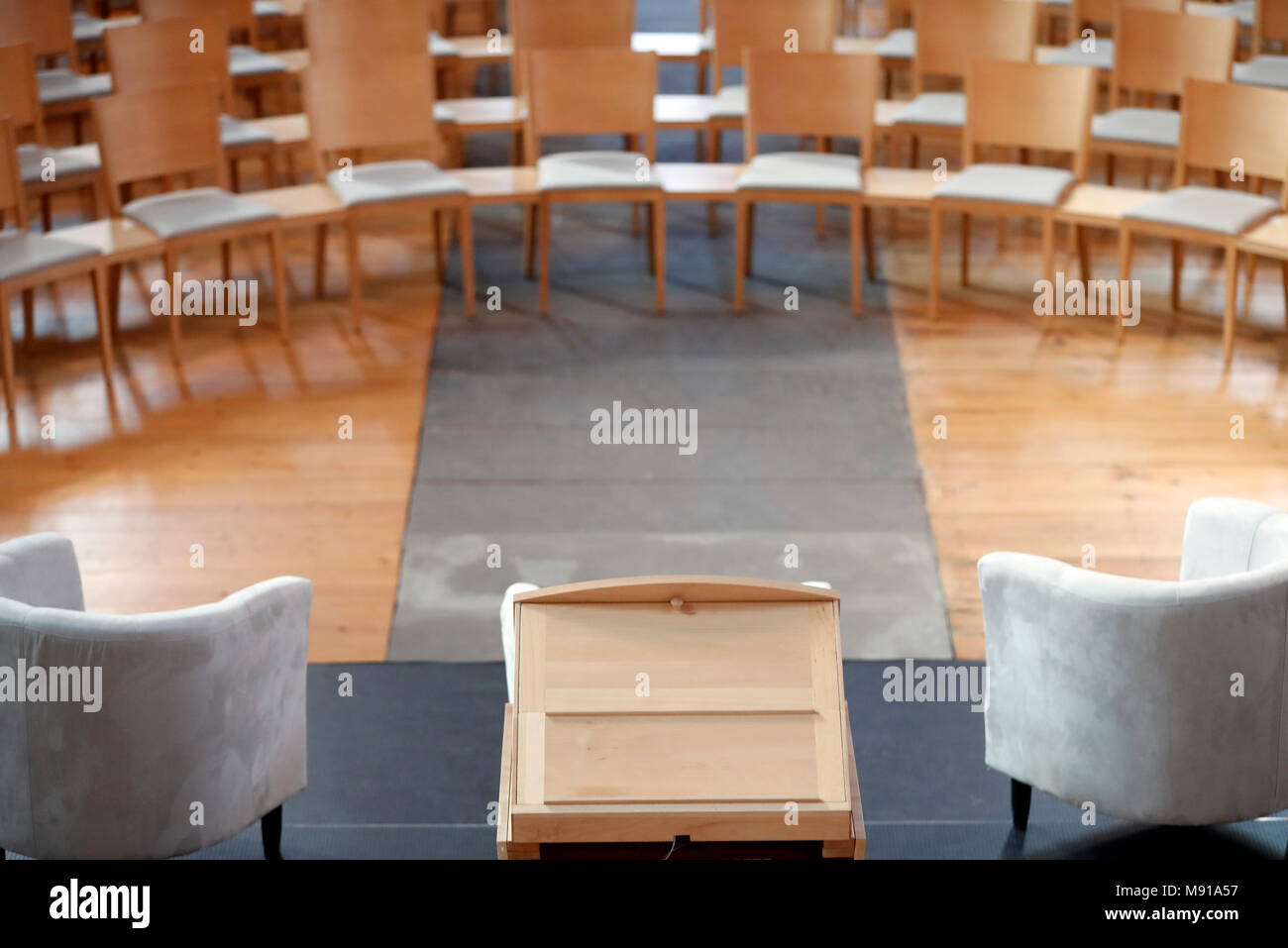 The Temple Neuf protestant church. Strasbourg. France Stock Photo - Alamy