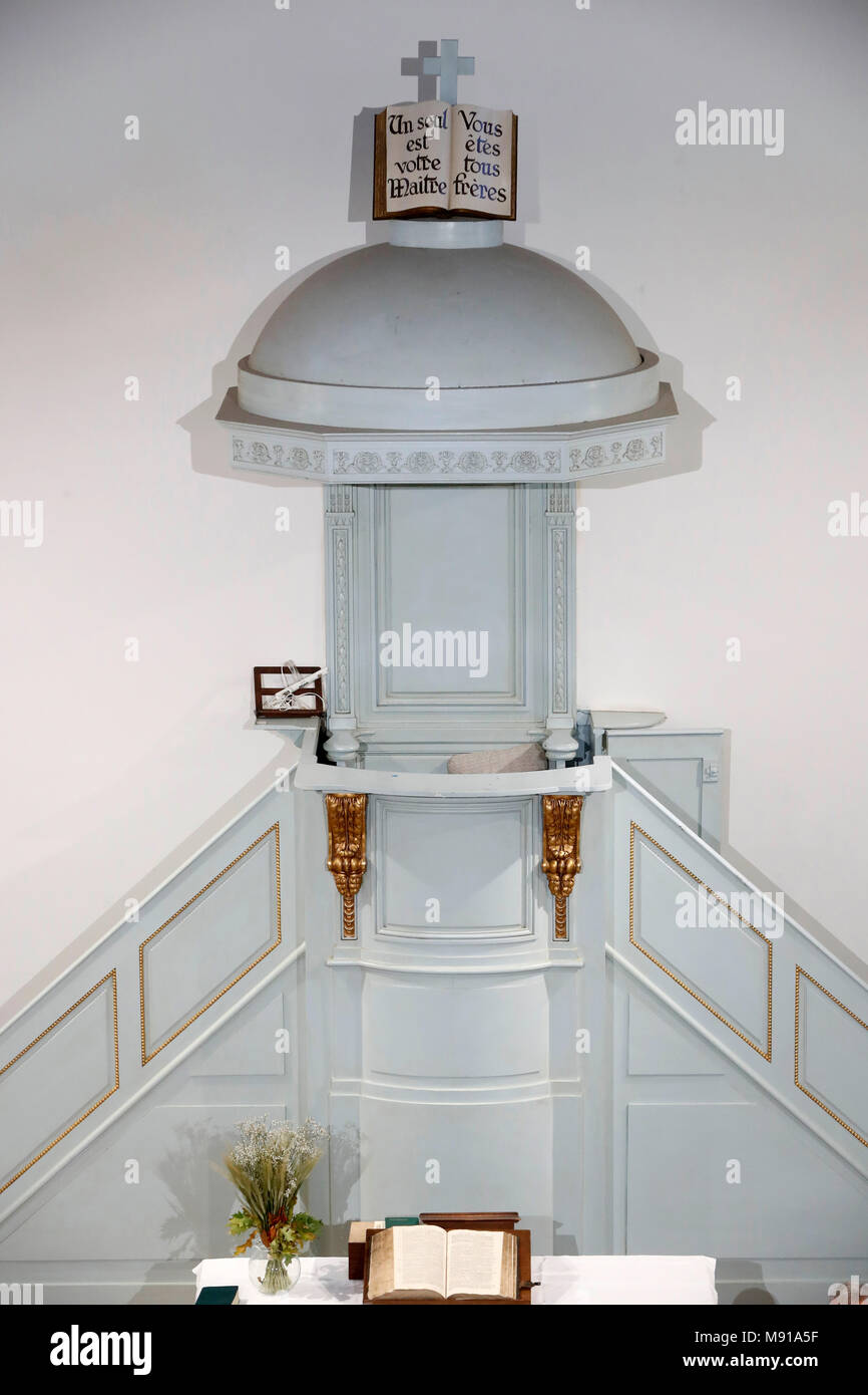 France pulpit hi-res stock photography and images - Alamy