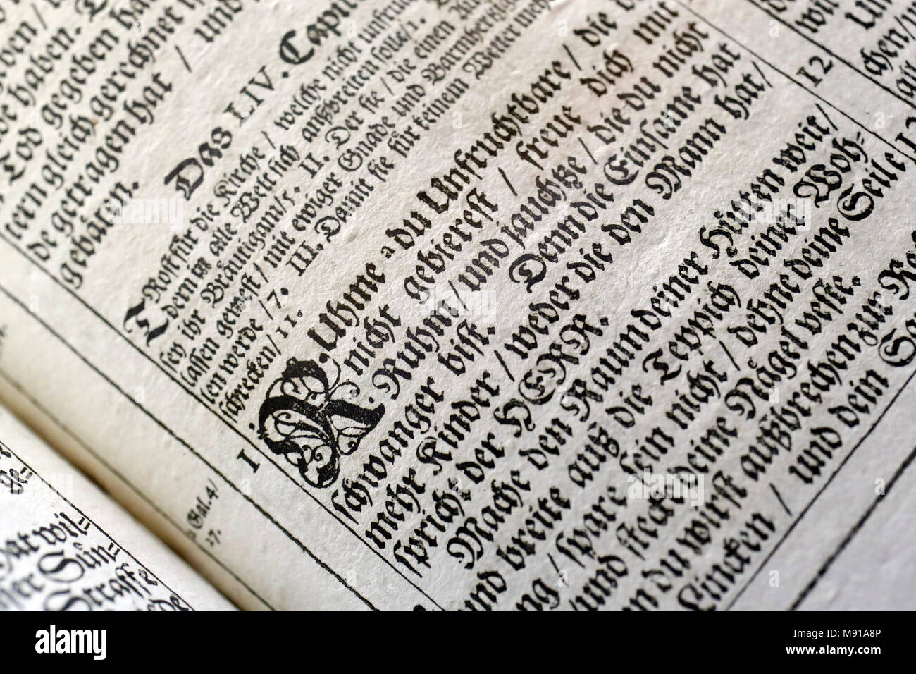 Martin Luther Bible. Printed in 1698 Francfort / Main. Strasbourg ...