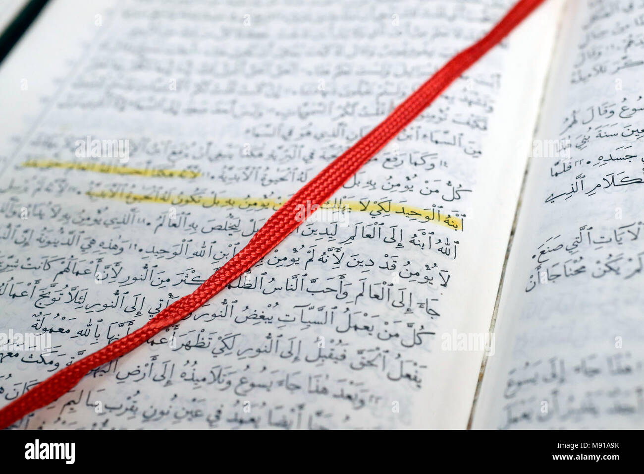 Arabic bible hi-res stock photography and images - Alamy