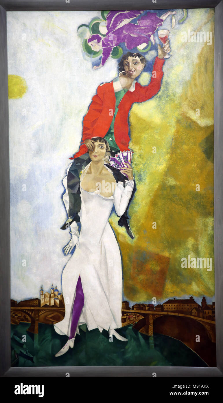 Chagall painting hi-res stock photography and images - Alamy
