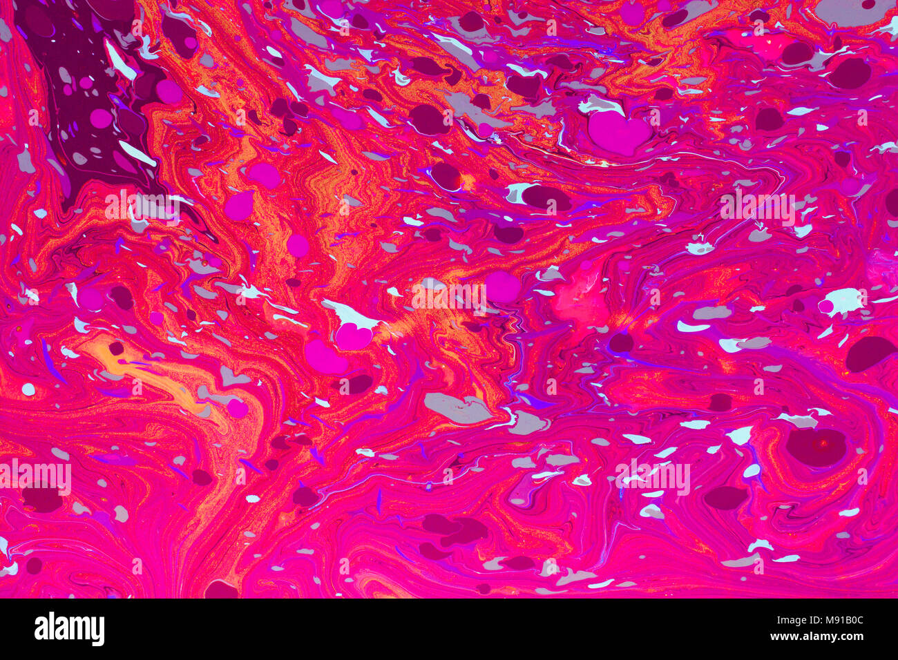 Traditional marbling artwork patterns as colorful abstract background ...