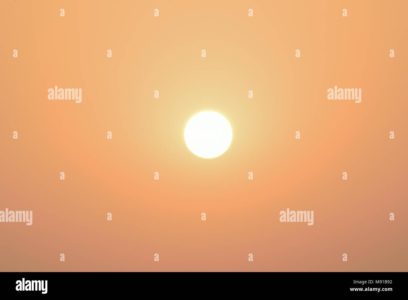 Nature background shining morning Sun with solar flares Stock Photo - Alamy