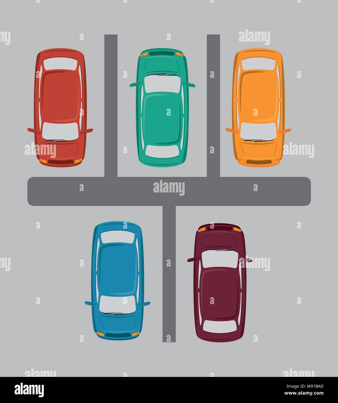 parking zone design, vector illustration eps10 graphic Stock Vector ...