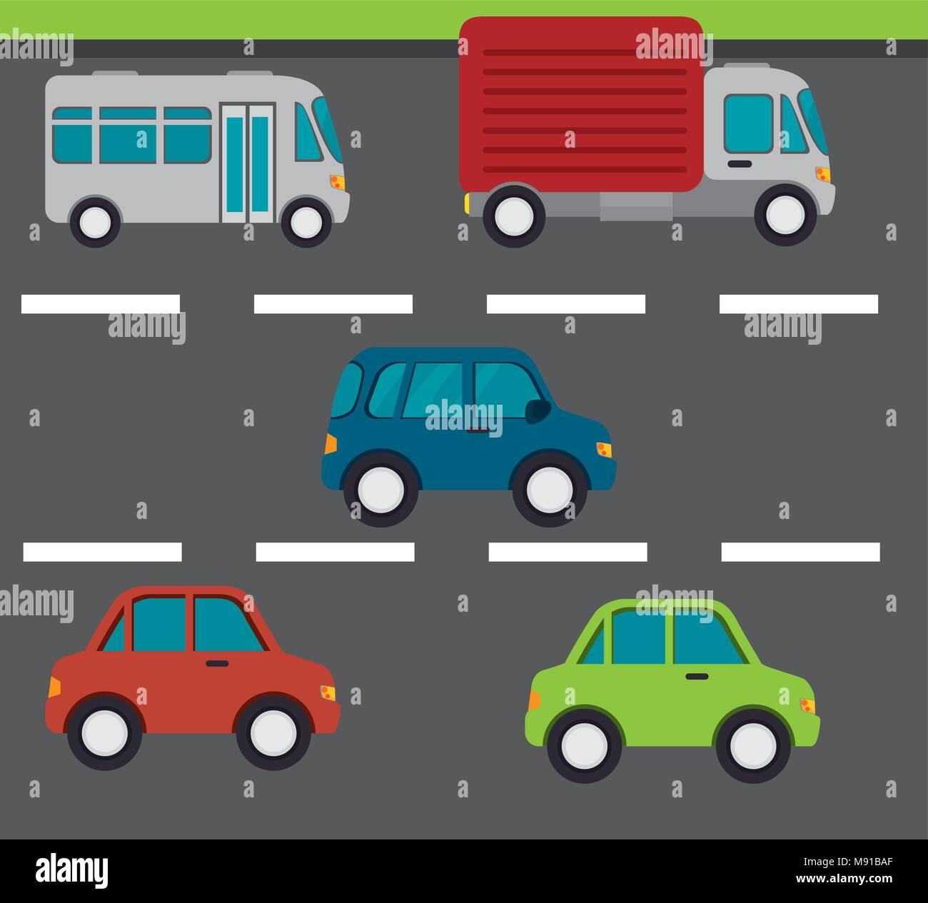mass transport design, vector illustration eps10 graphic Stock Vector ...