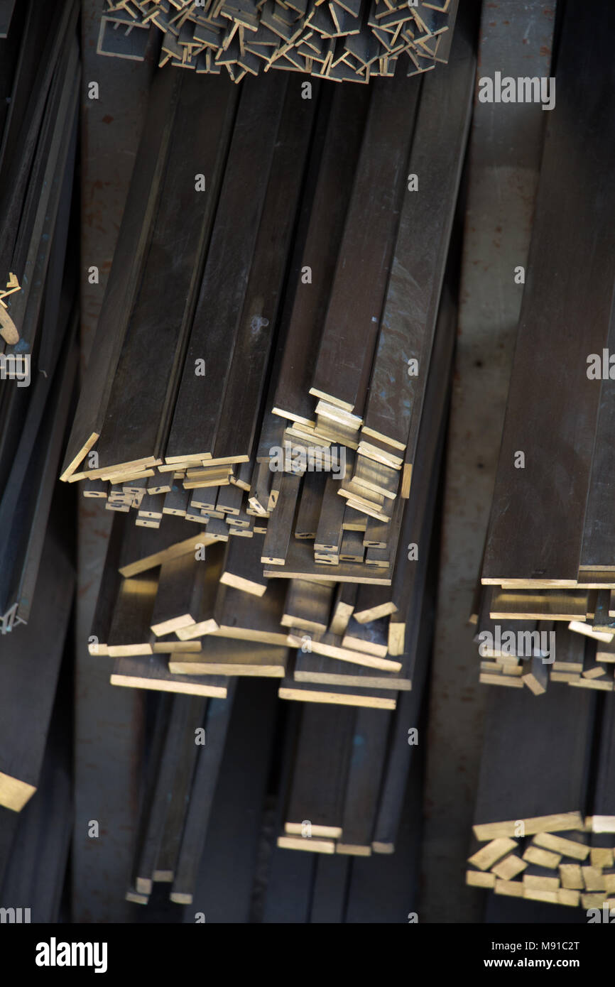 iron bars as a texture of metal coil in stock Stock Photo - Alamy