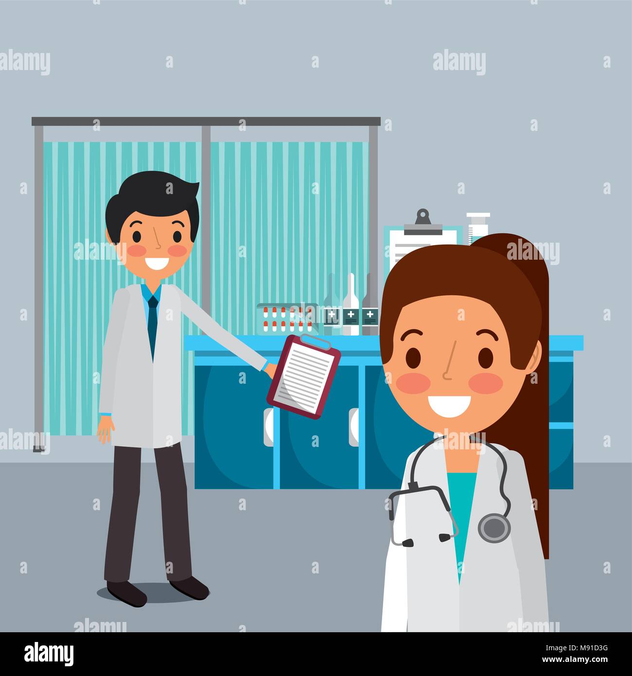 medical people professional Stock Vector Image & Art - Alamy