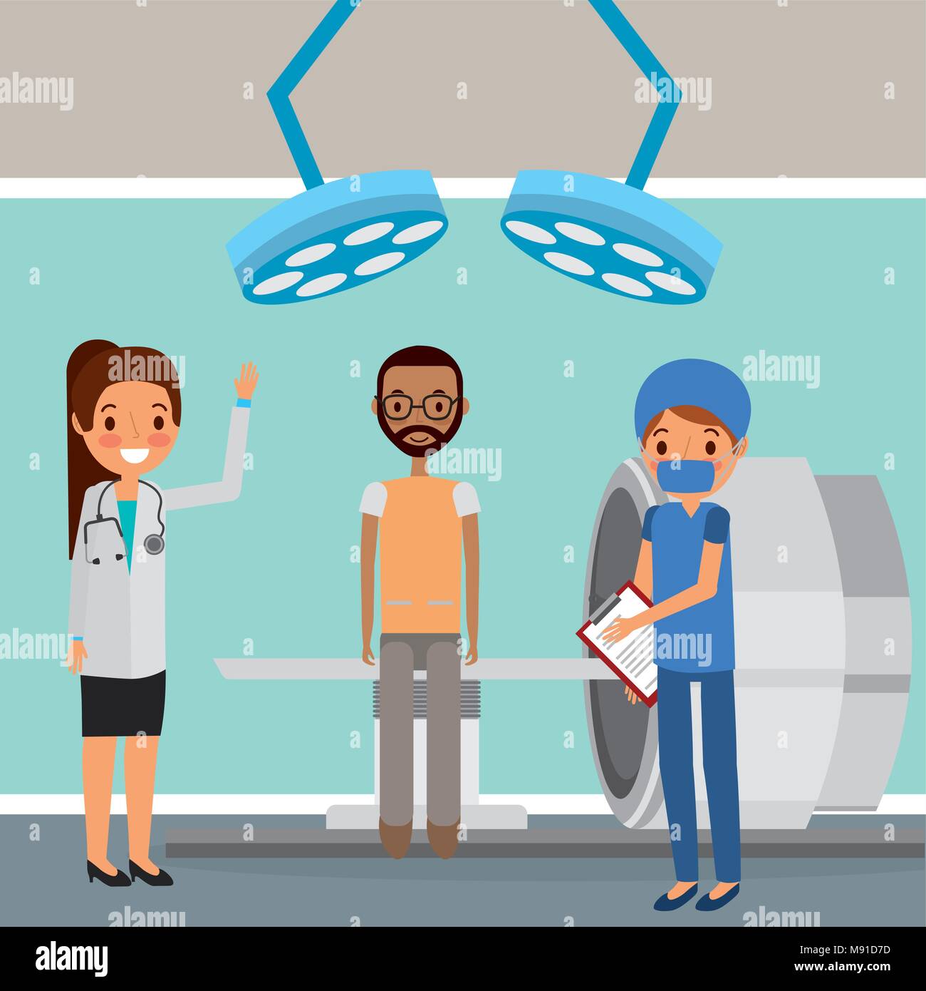 Nurse medical technician doctor Stock Vector Images - Alamy