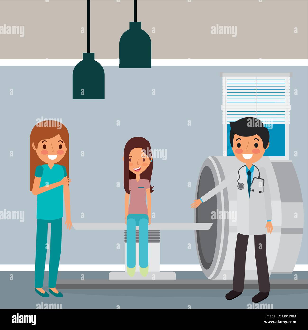 Nurse medical technician doctor Stock Vector Images - Alamy