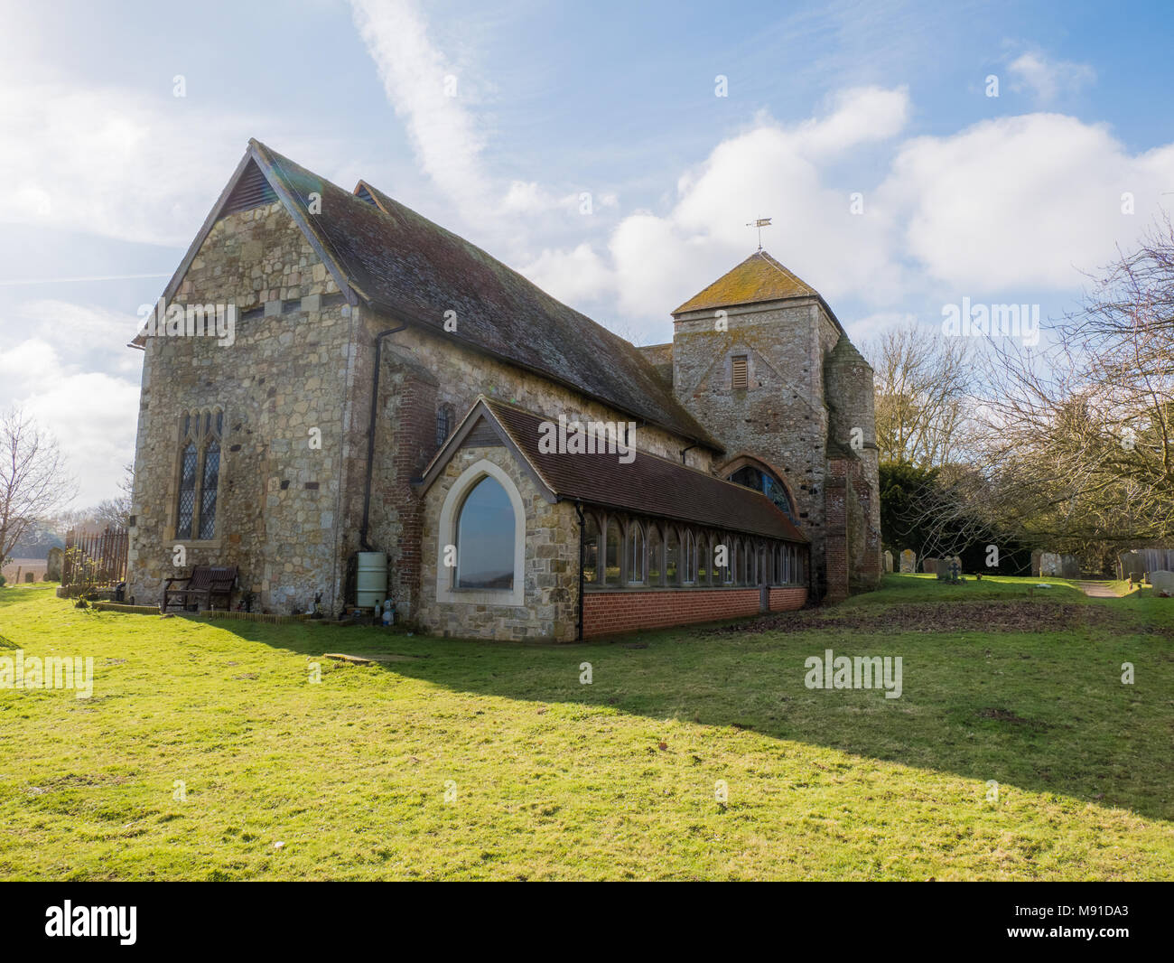 St Mary's church, Kenardington, Kent, UK Stock Photo - Alamy