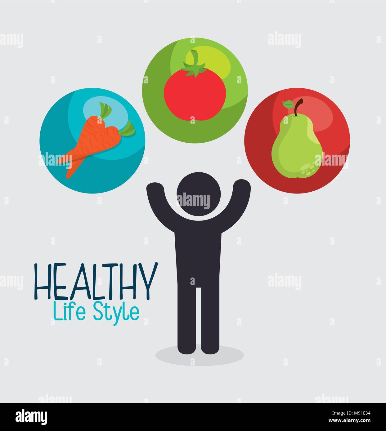 healthy product design, vector illustration eps10 graphic Stock Vector ...