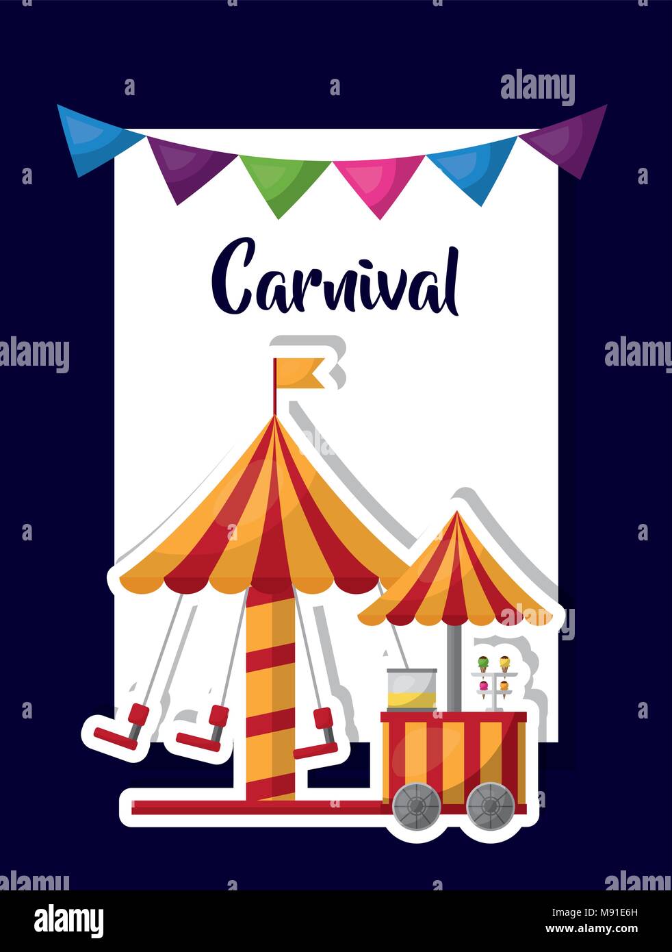 carnival fair festival Stock Vector Image & Art - Alamy