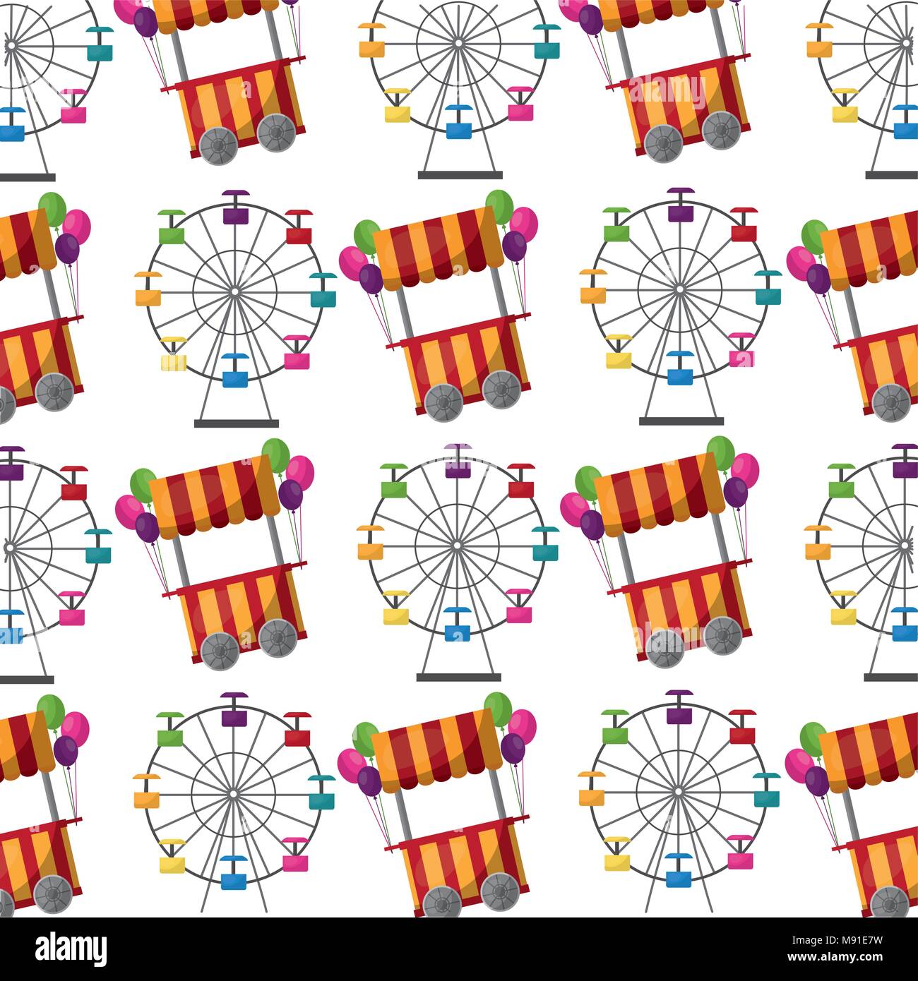 carnival fair festival Stock Vector Image & Art - Alamy