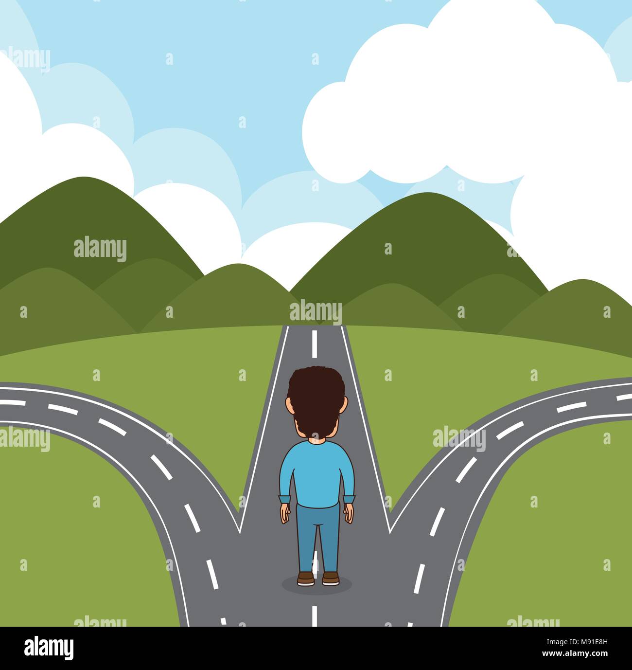 roads and ways design, vector illustration eps10 graphic Stock Vector ...