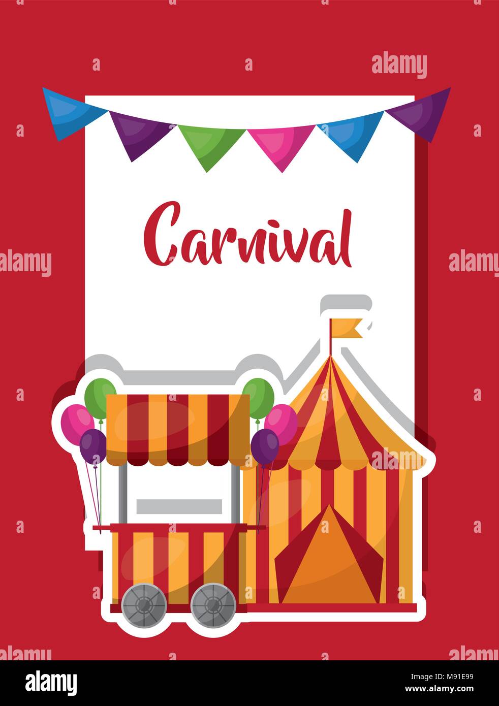 Carnaval bunny Stock Vector Images - Alamy