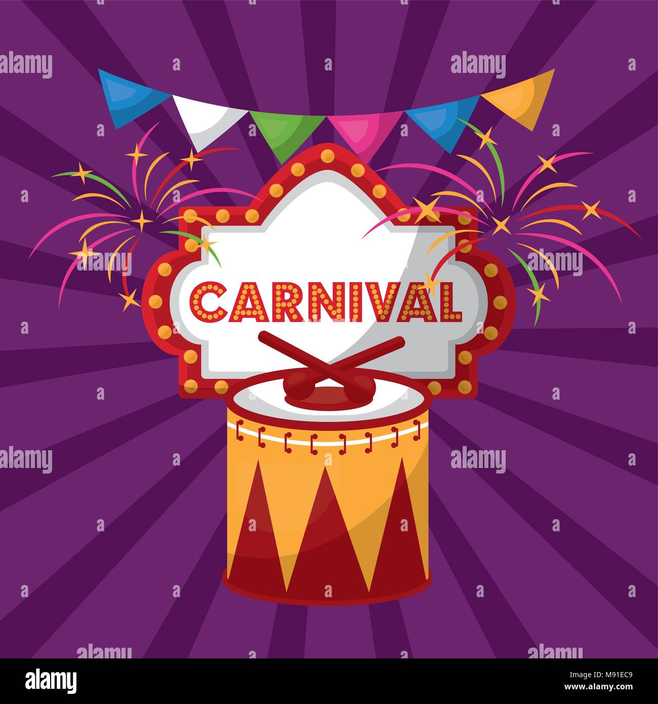 Annual music festival Stock Vector Images - Alamy