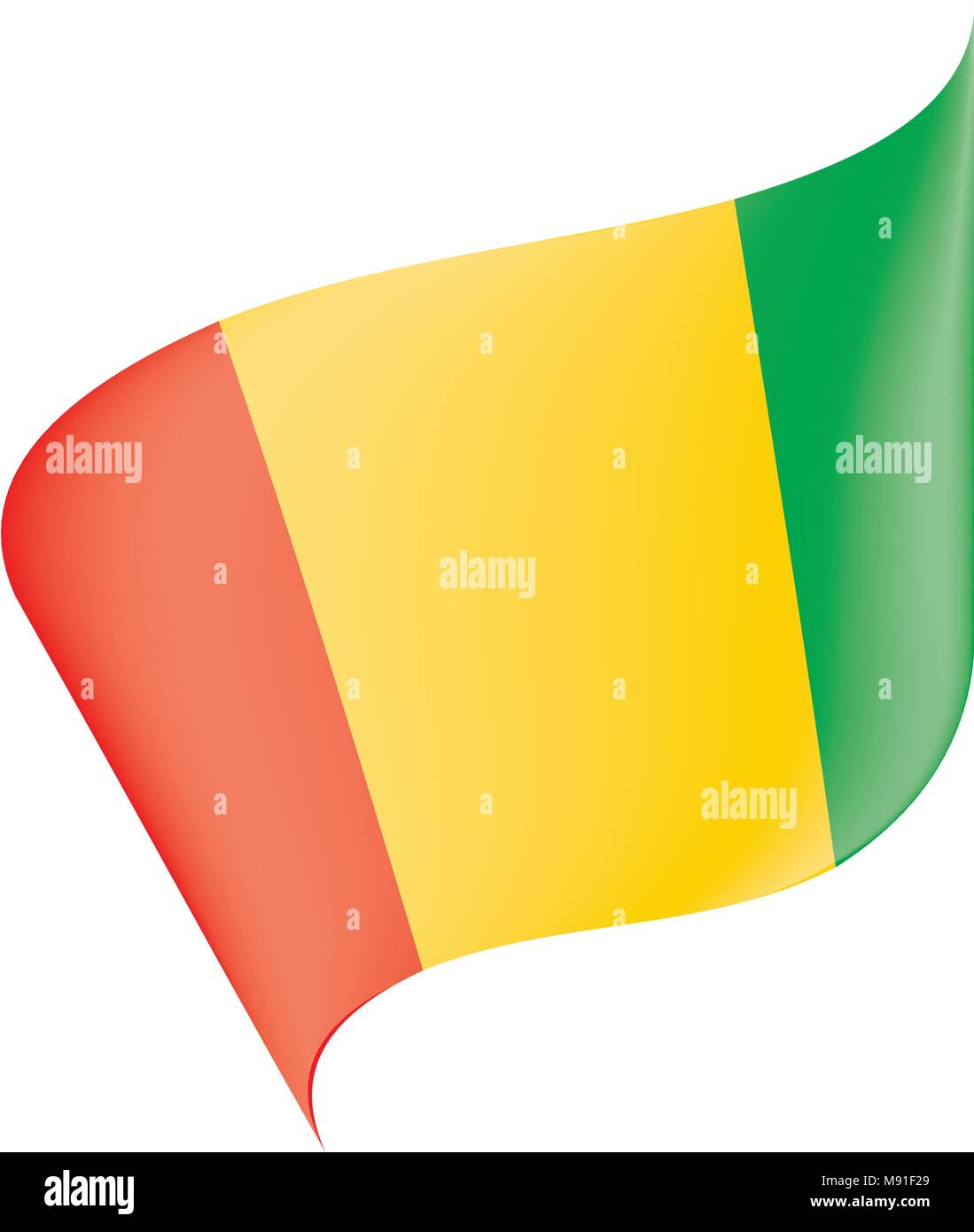 guinea flag, vector illustration Stock Vector Image & Art - Alamy