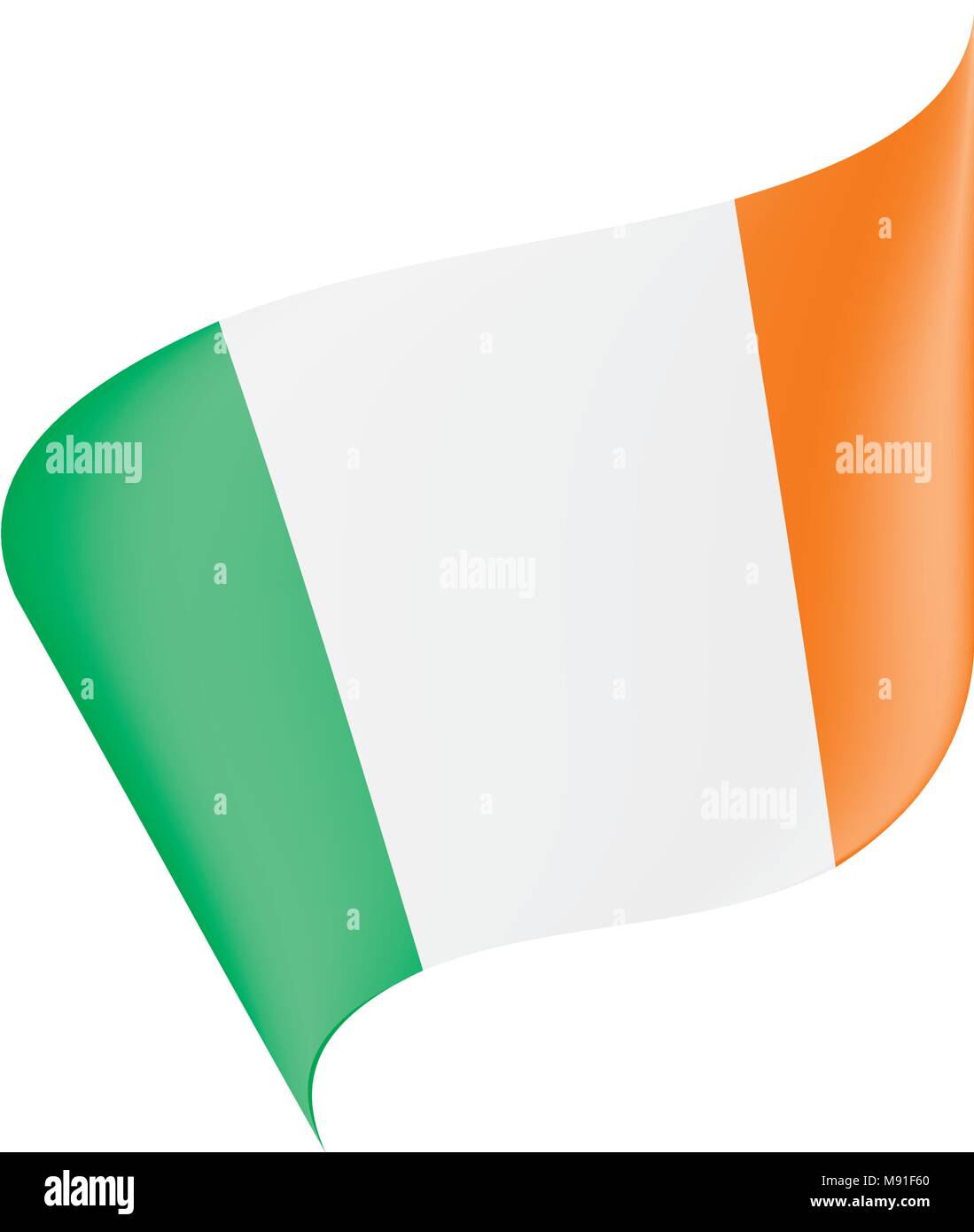 Ireland flag, vector illustration Stock Vector Image & Art - Alamy