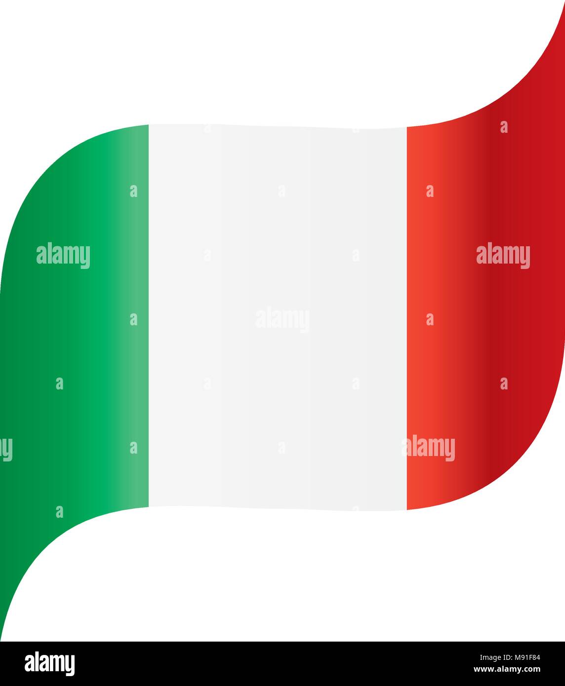Italy flag, vector illustration Stock Vector Image & Art - Alamy