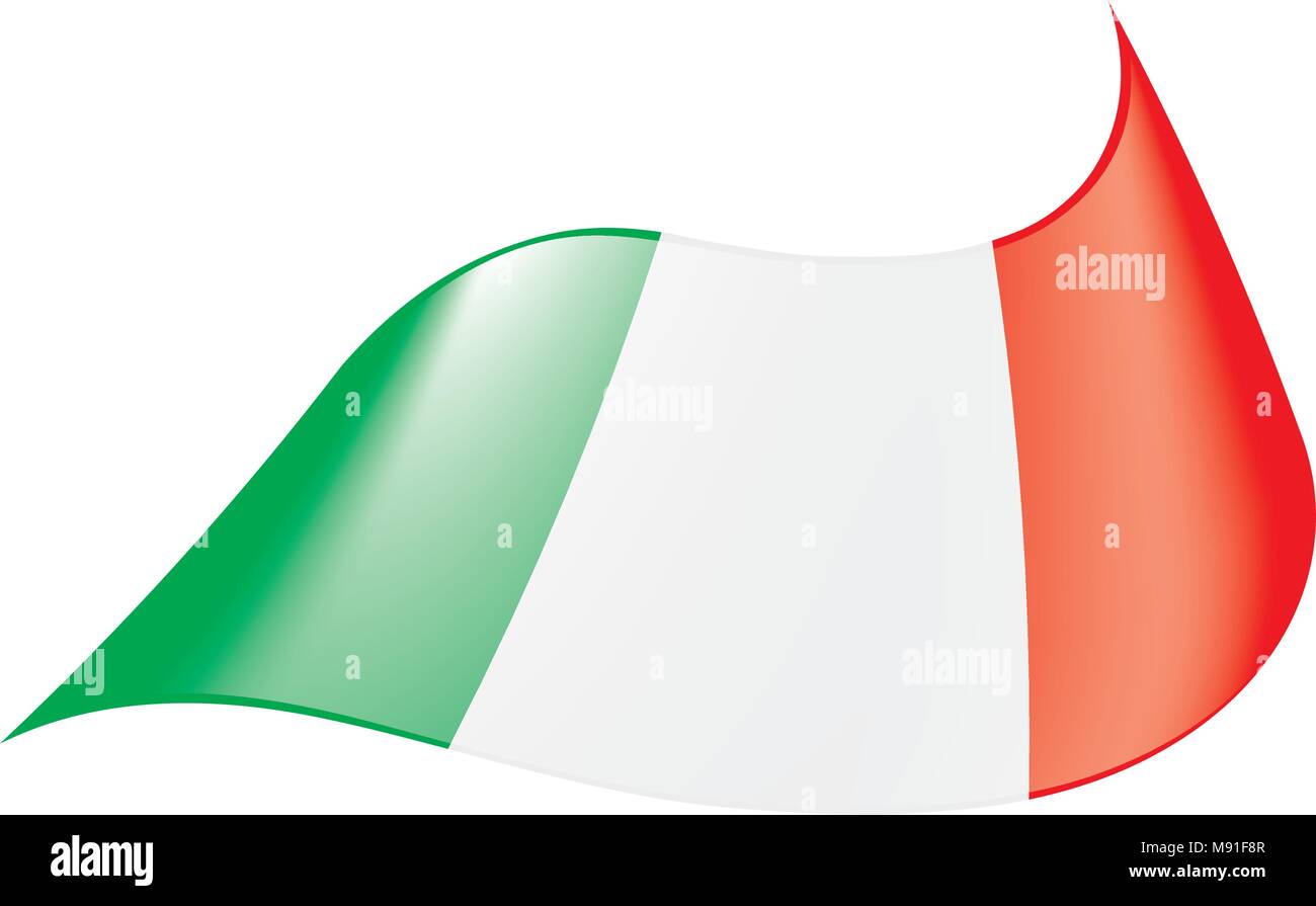 Italy flag, vector illustration Stock Vector Image & Art - Alamy