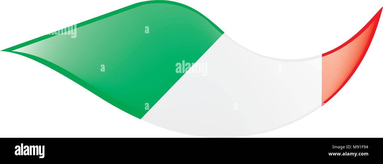 Italy flag, vector illustration Stock Vector Image & Art - Alamy