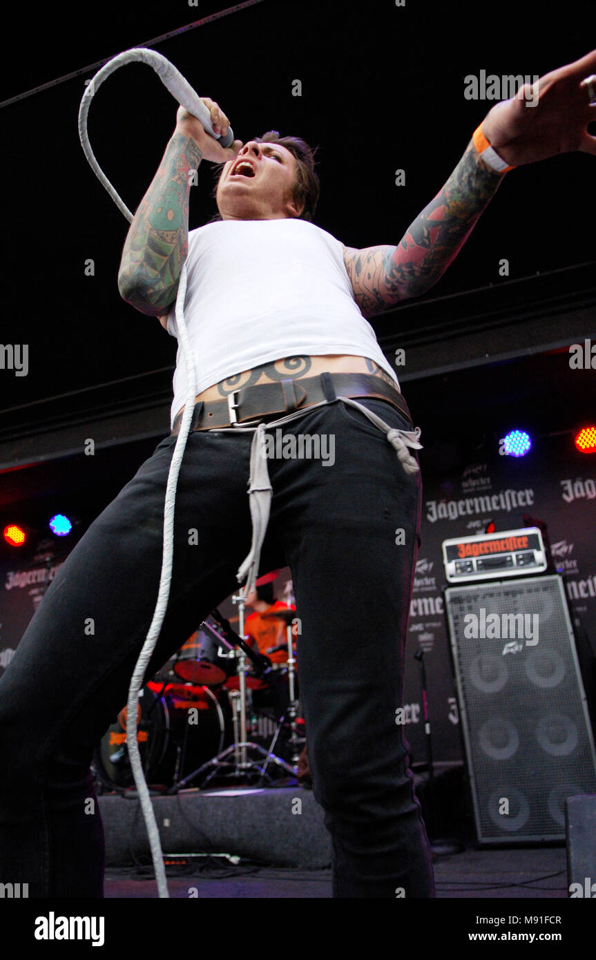 Gene Louis of Bullets & Octane performing on the Jagermeister Music ...