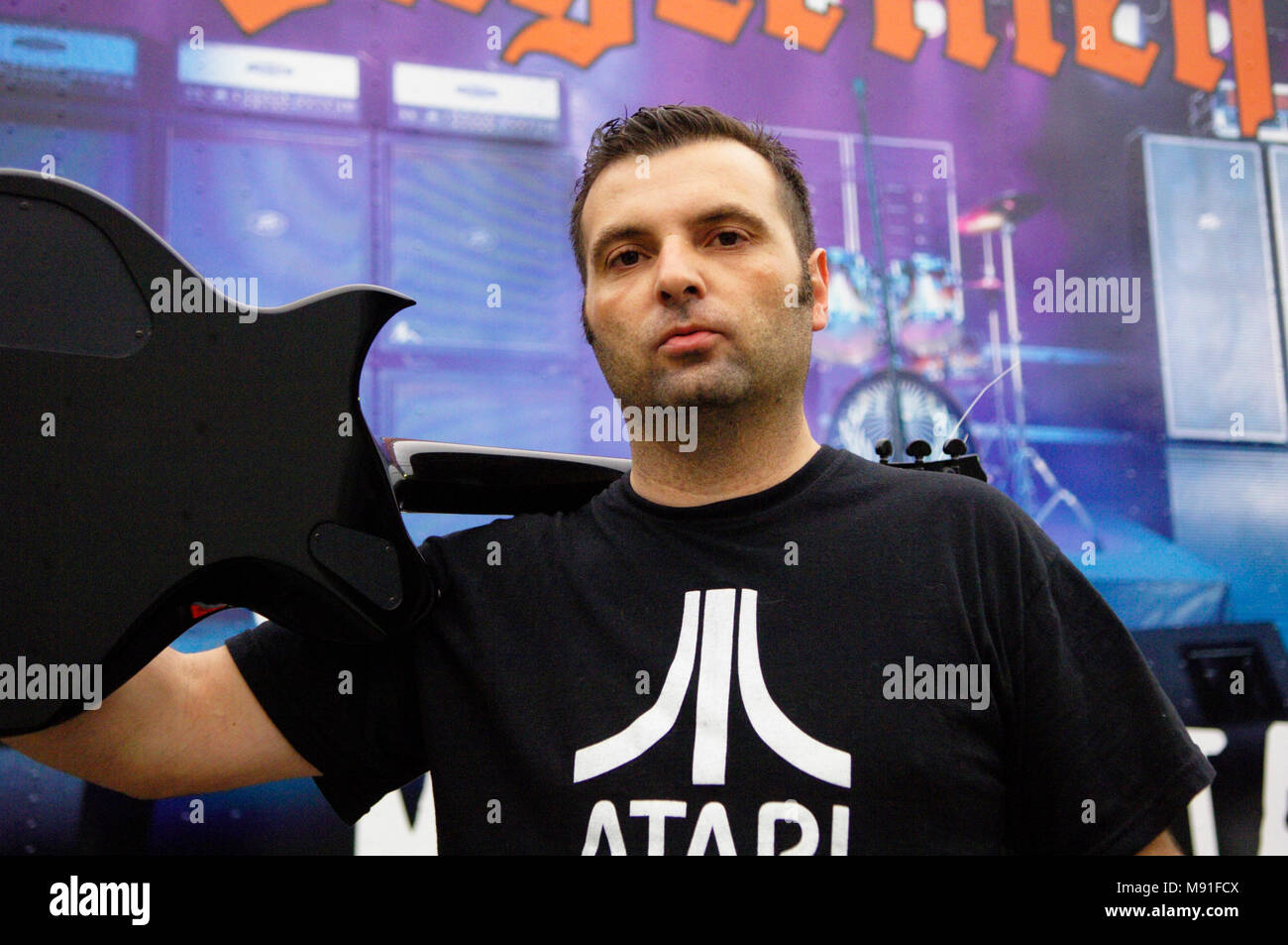 Rob Ramos of Strung Out performing on the Jagermeister Music Tour Stage ...