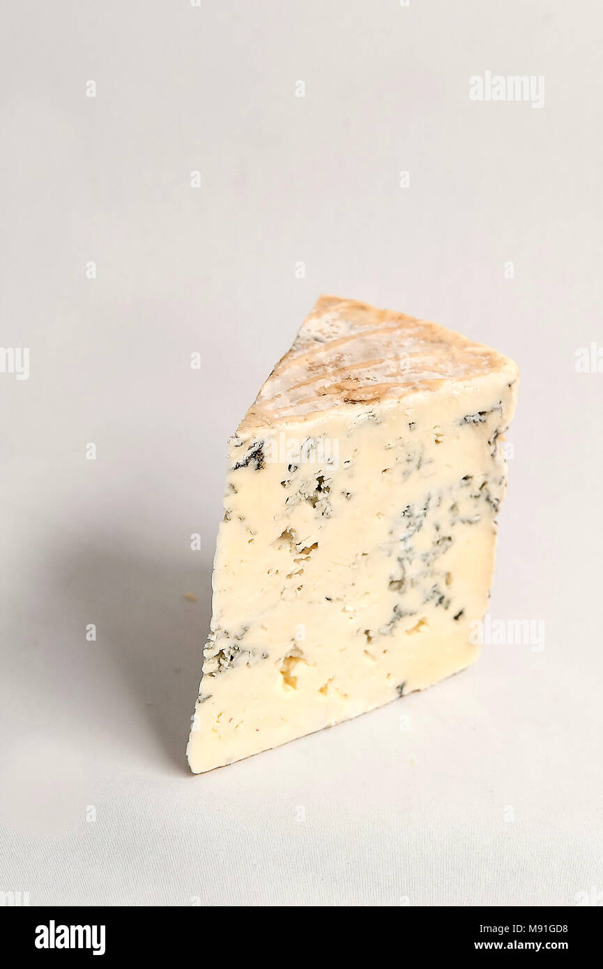 Scottish blue cheese Lanark Blue Stock Photo - Alamy
