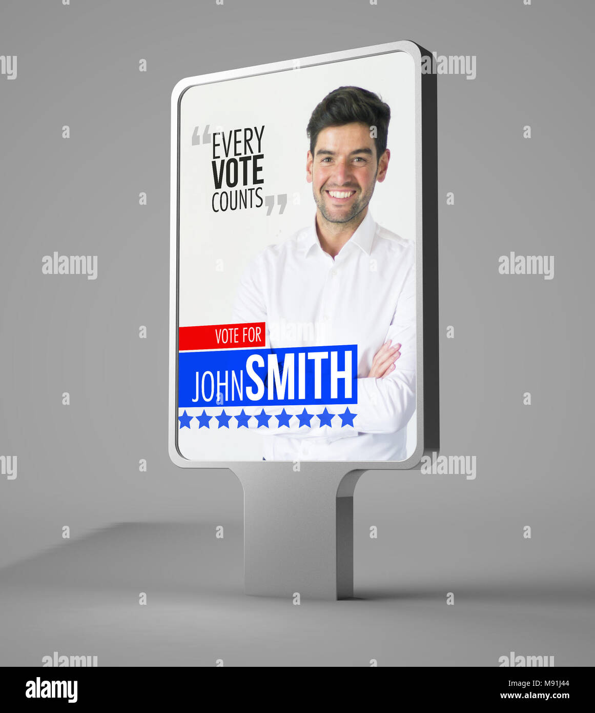 Political advertising hi-res stock photography and images - Alamy