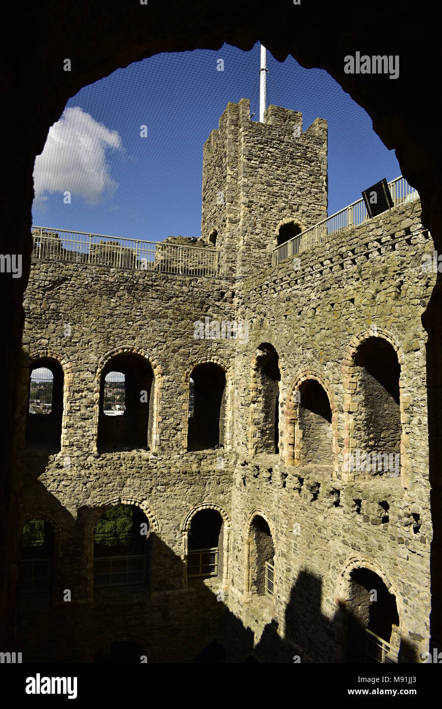 Gun battery in Fort Amherst, Great Lines Heritage Park, Rochester, Kent ...