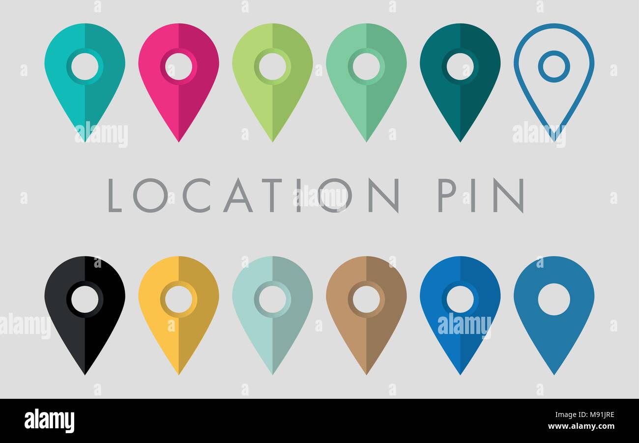 Location pin hi-res stock photography and images - Alamy