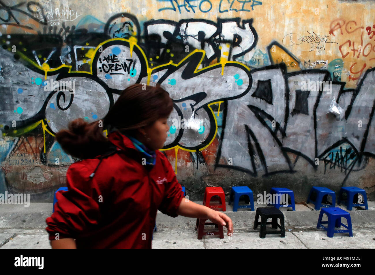 Vietnam wall hi-res stock photography and images - Alamy