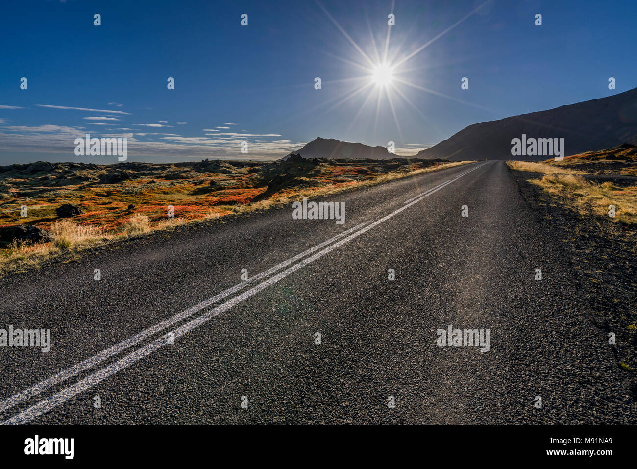 Autumn, Arnarstapi, Snaefellsnes Peninsula, Iceland Stock Photo - Alamy