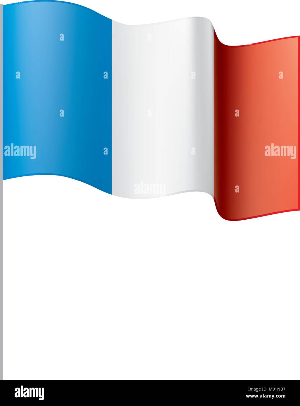 France flag, vector illustration Stock Vector Image & Art - Alamy