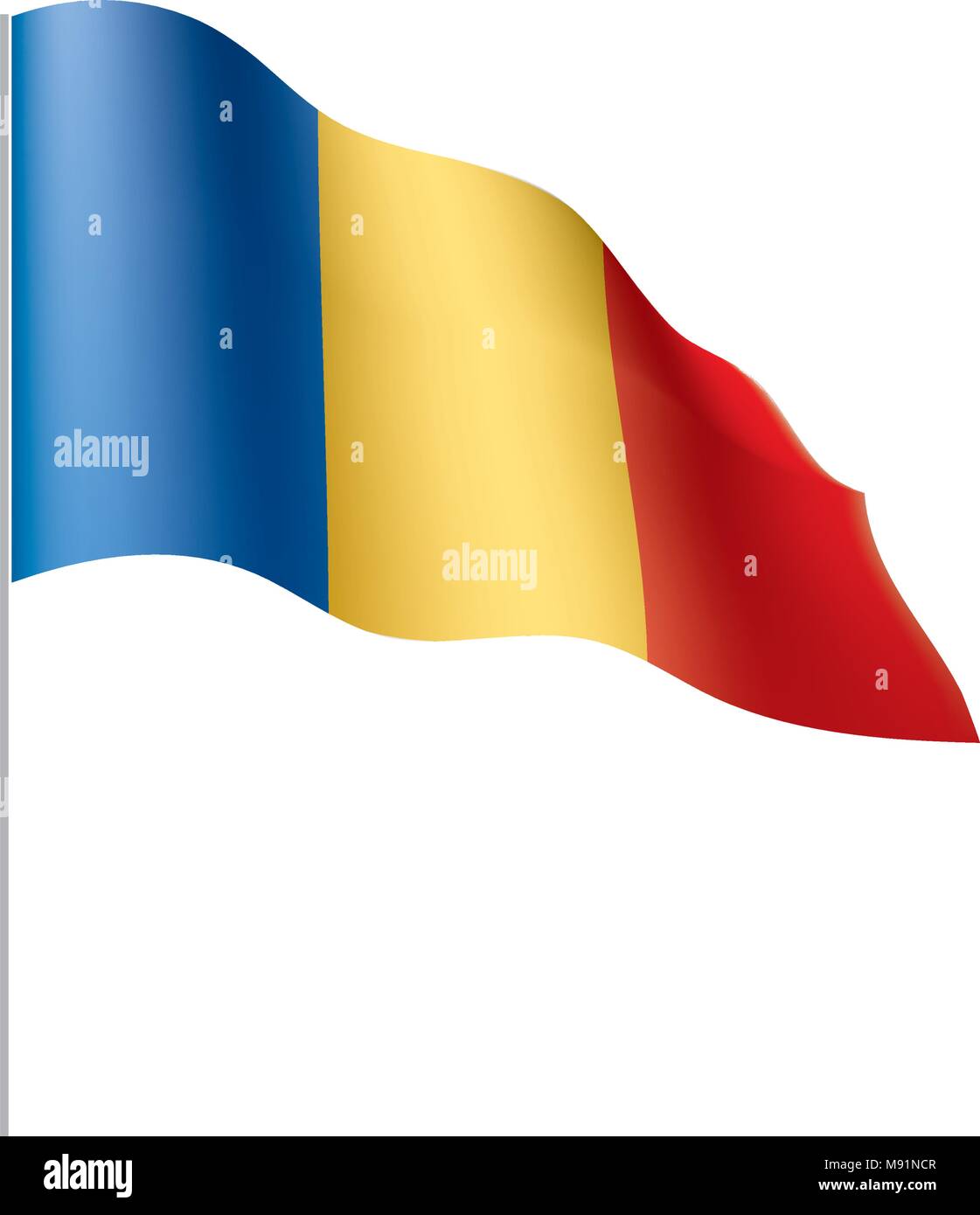 Chad flag, vector illustration Stock Vector Image & Art - Alamy
