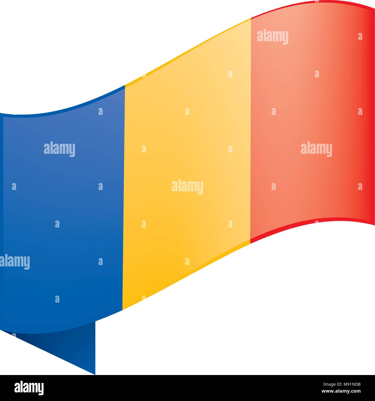 Chad flag, vector illustration Stock Vector Image & Art - Alamy