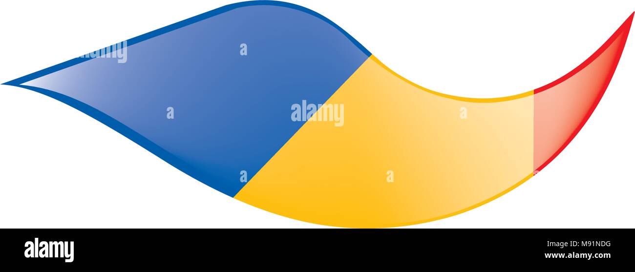 Chad flag, vector illustration Stock Vector Image & Art - Alamy