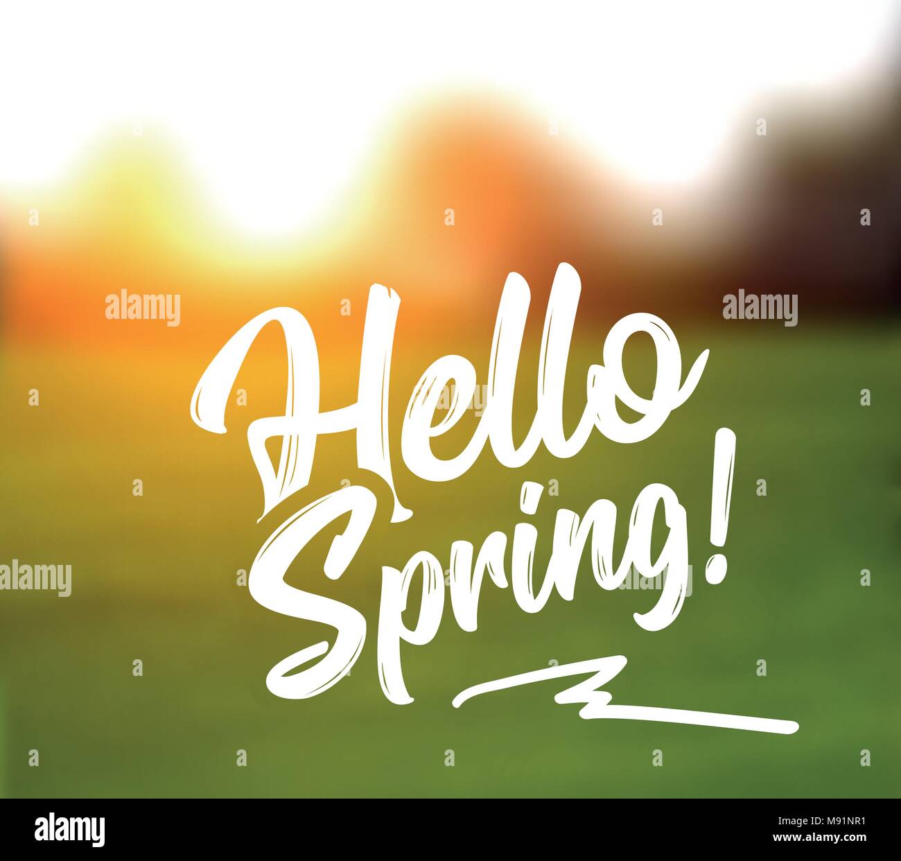 Sun leaf dof Stock Vector Images - Alamy